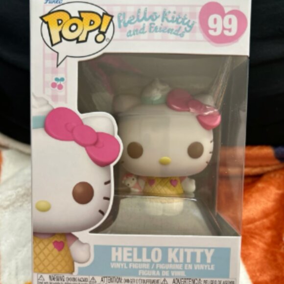 Sanrio | Toys | Funko Pop 99 Ice Cream Hello Kitty Nib New In Box Sanrio | Poshmark
